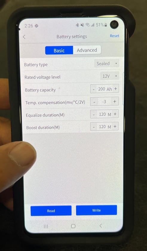 Programing Charge Controllers